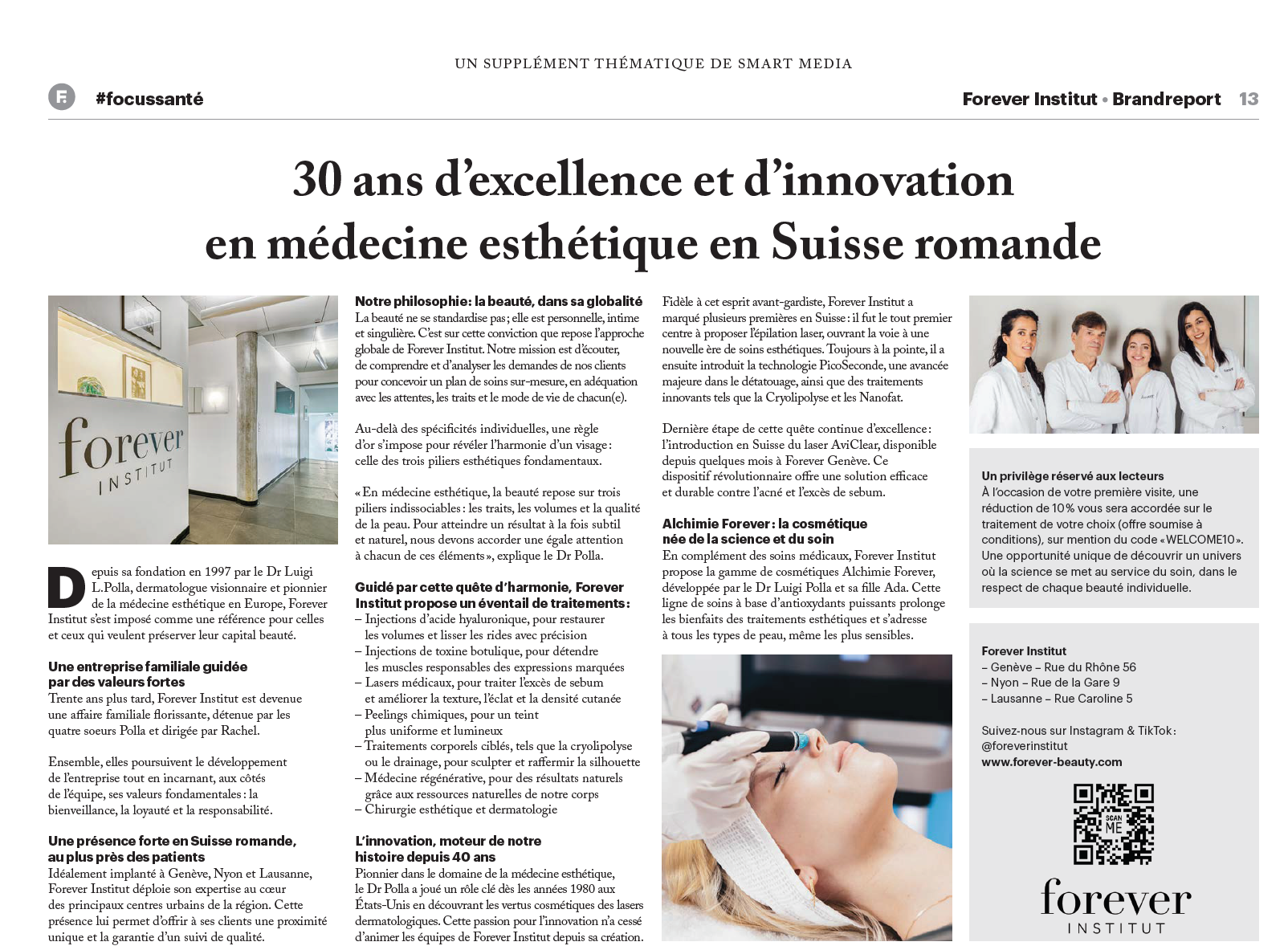 Article: Forever - 30 years of excellence and innovation in aesthetic ...